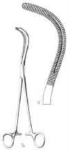 Kidney Pedicle Clamp Forceps