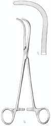 Kidney Pedicle Clamp Forceps